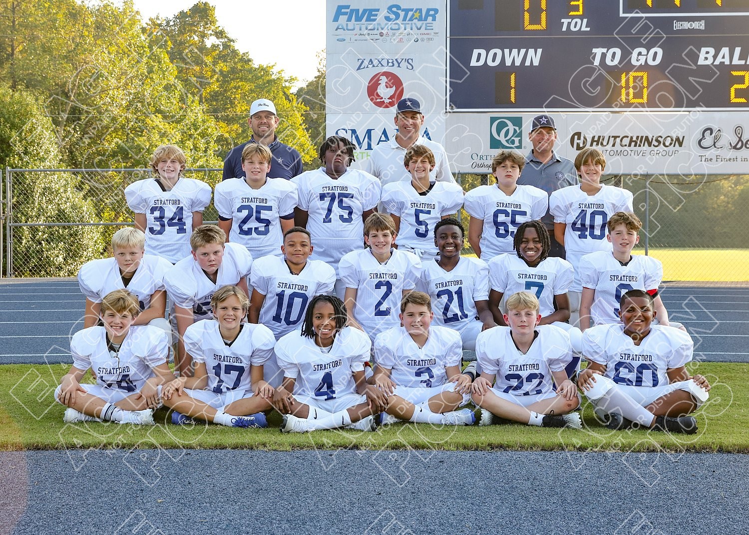 2025-2026 Youth (5th-6th) White Team & Individual - FALL - Football ...
